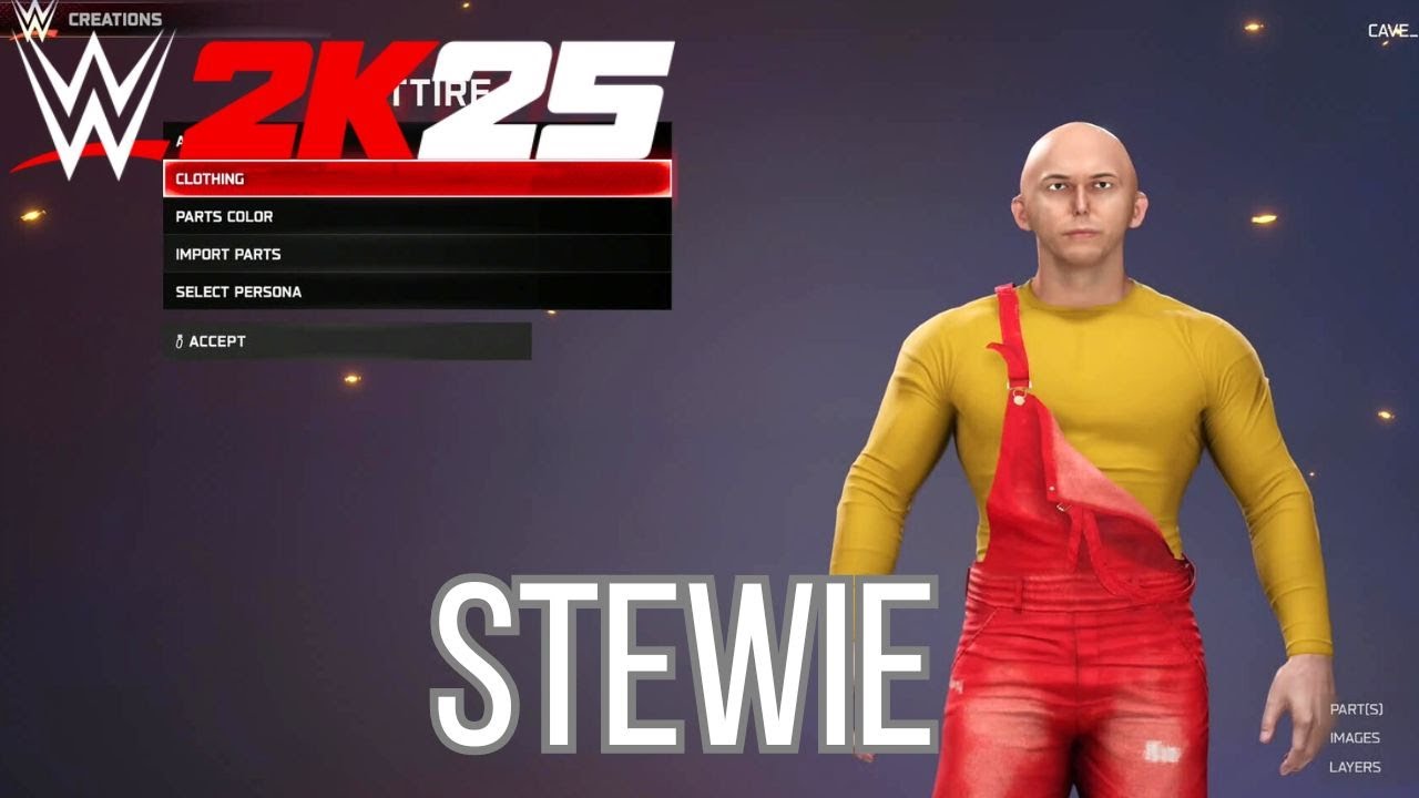 WWE 2K25 Stewie Griffin CAW – Family Guy’s Evil Genius Takes Over the ...