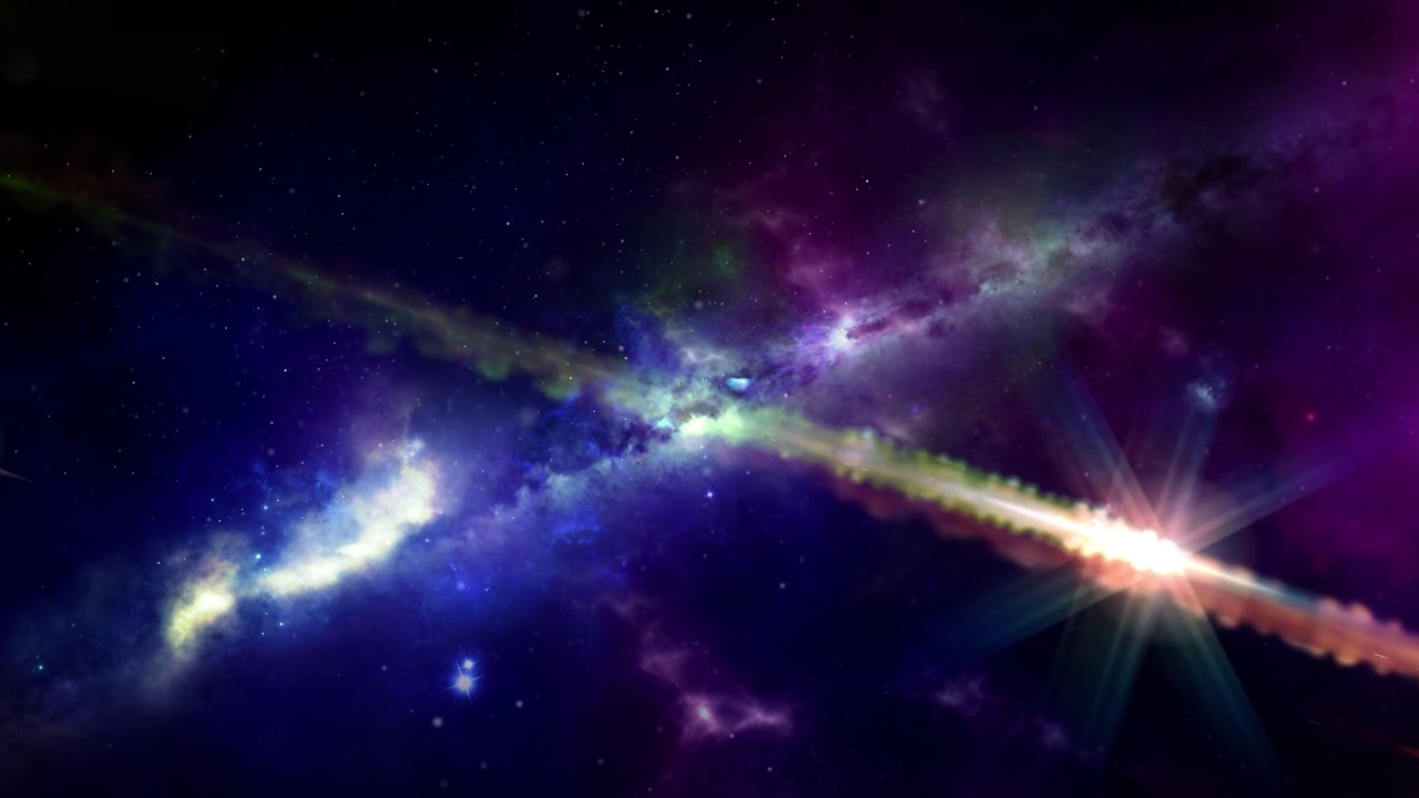 Animated Meteor Shower - YouTube
