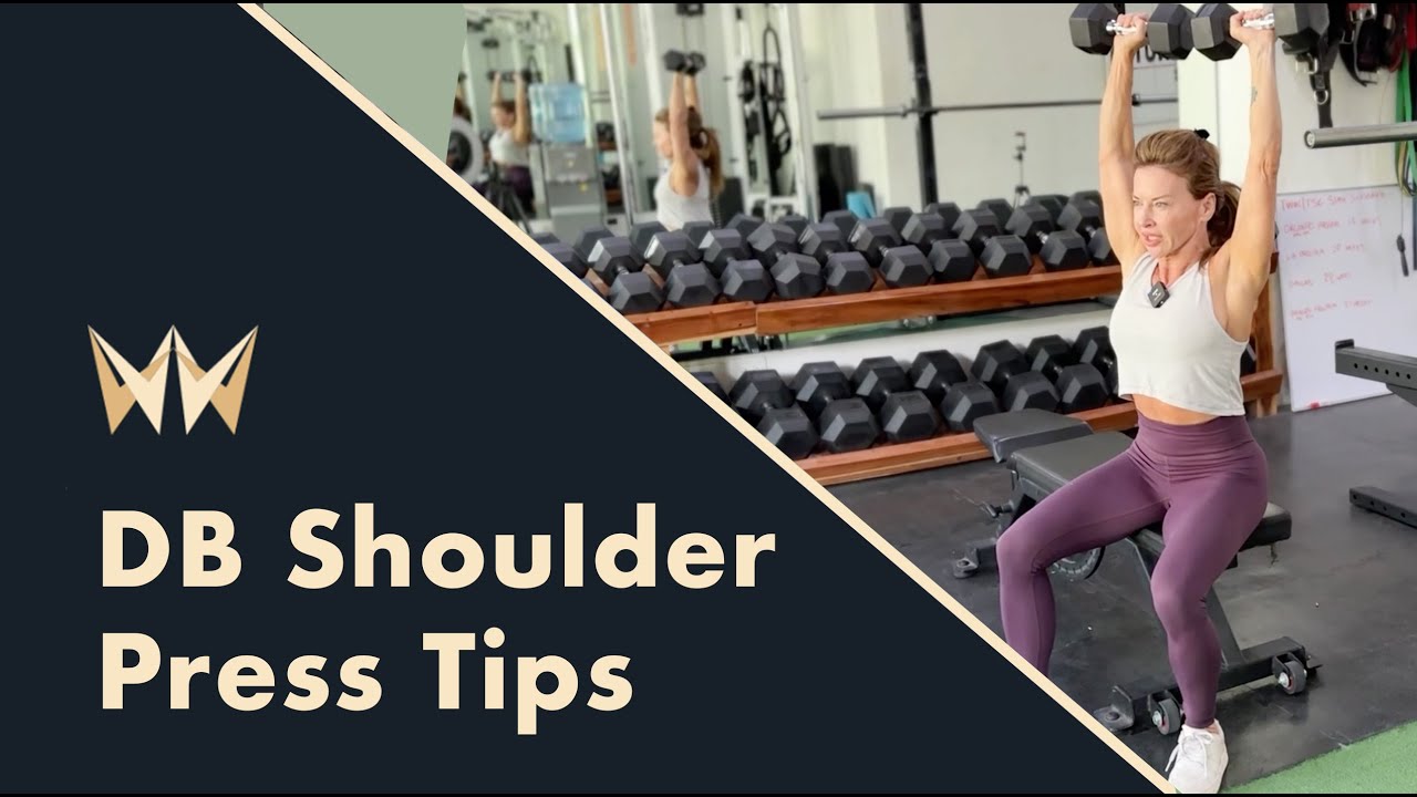 DB Shoulder Press Tips - YouTube