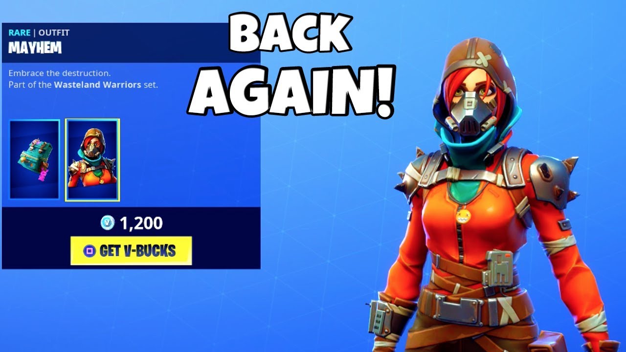 WASTELAND SKINS ARE BACK..! (*NEW* Item Shop WRAP) Fortnite Battle ...