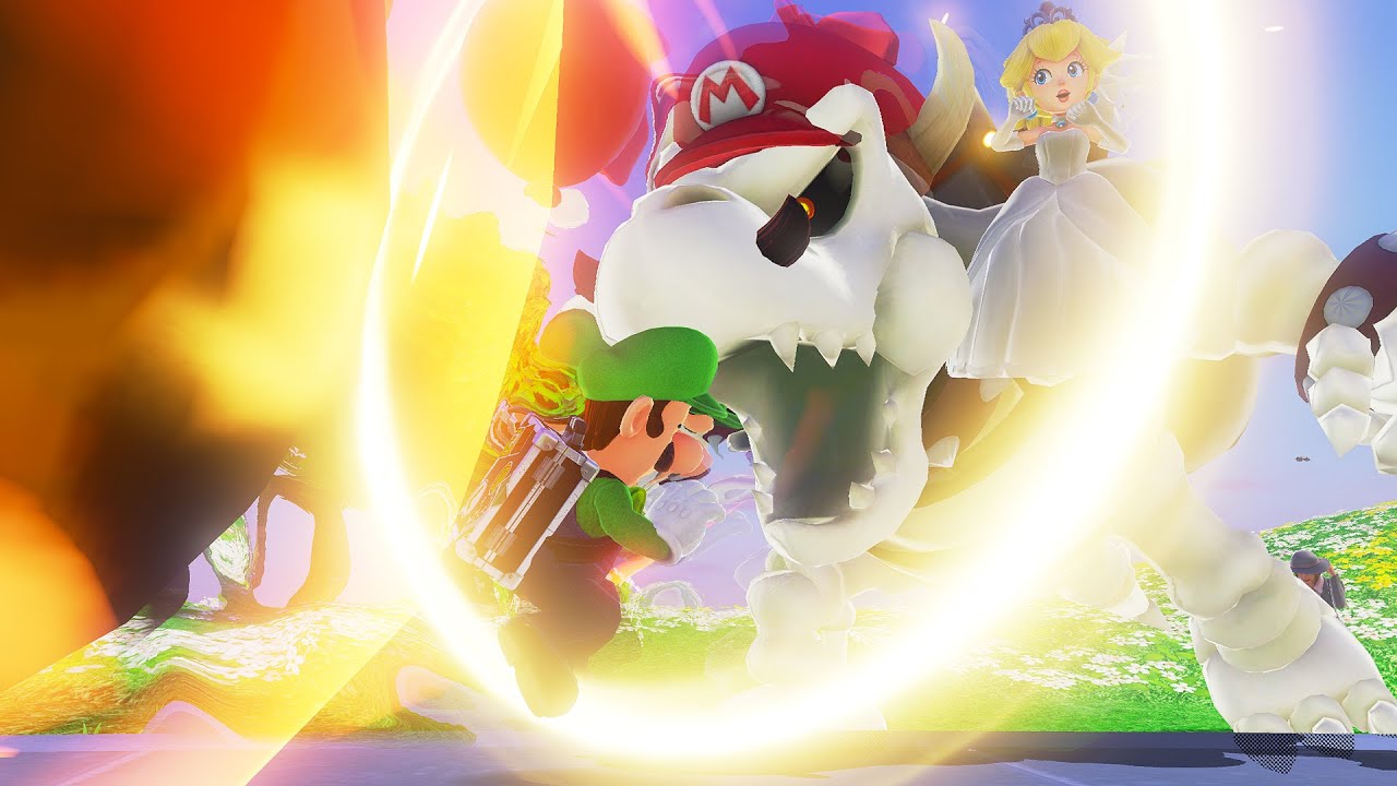 Super Dry Bowser Odyssey - 8 Minutes of Dry Bowser Gameplay - YouTube