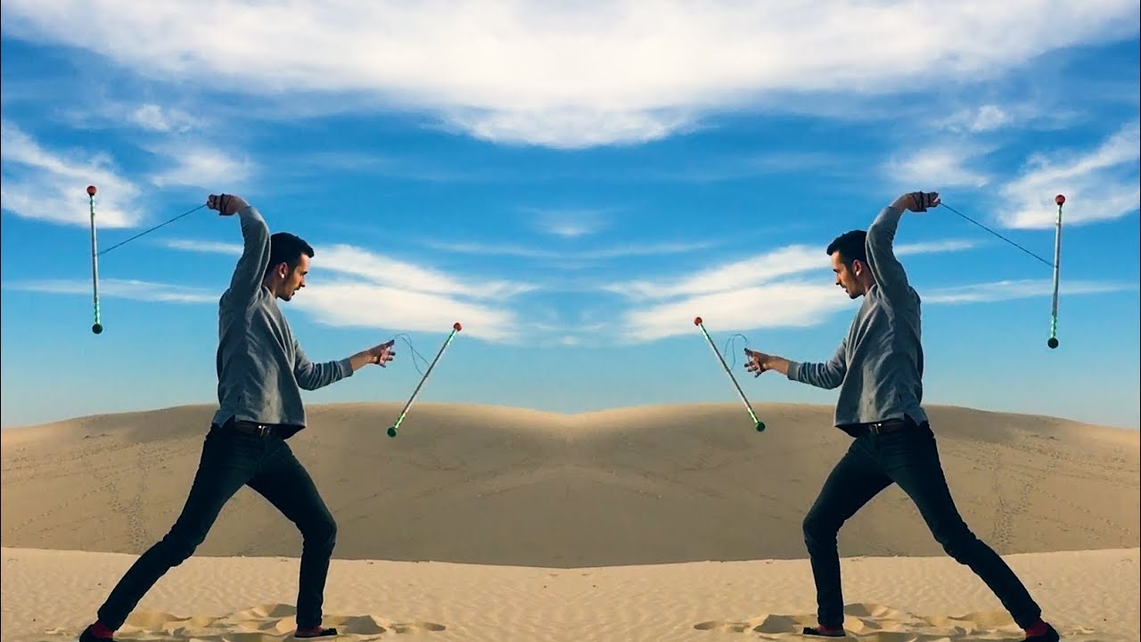 Dunes and Double Long String Wand - YouTube