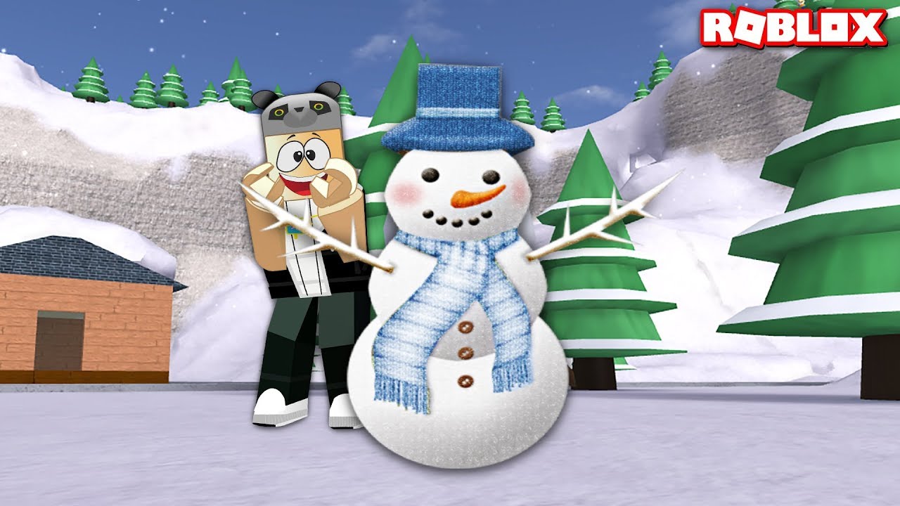 Kardan Adam Oluyoruz!! - Panda ile Roblox Sno Day - YouTube