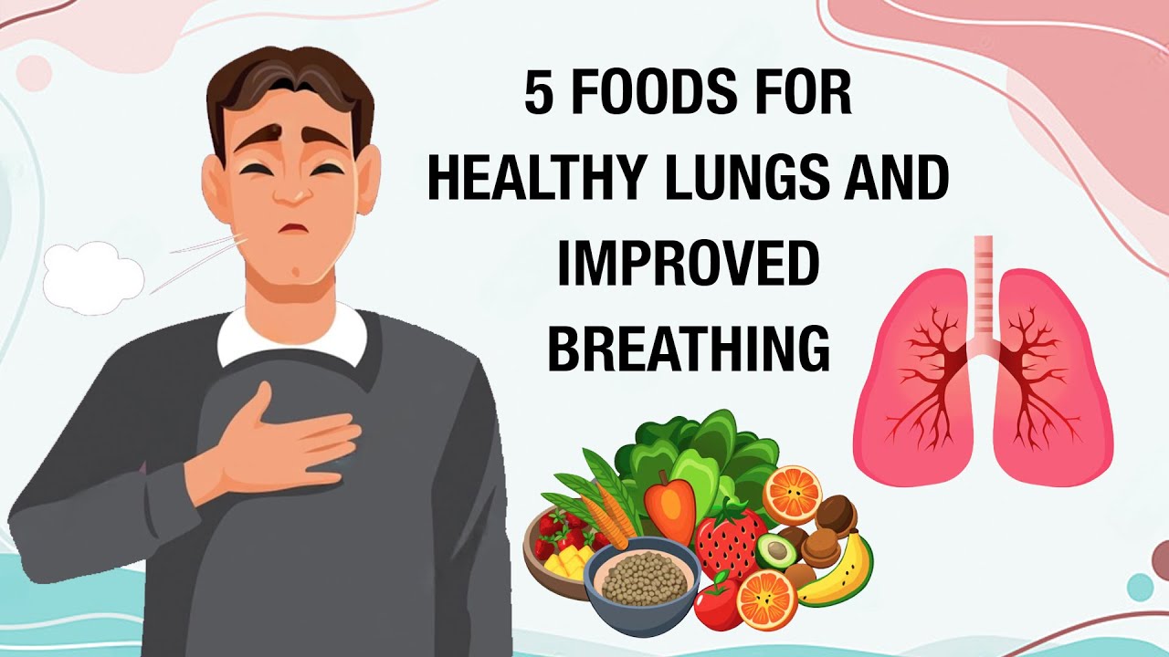 5 Foods For Healthy Lungs And Improved Breathing - YouTube