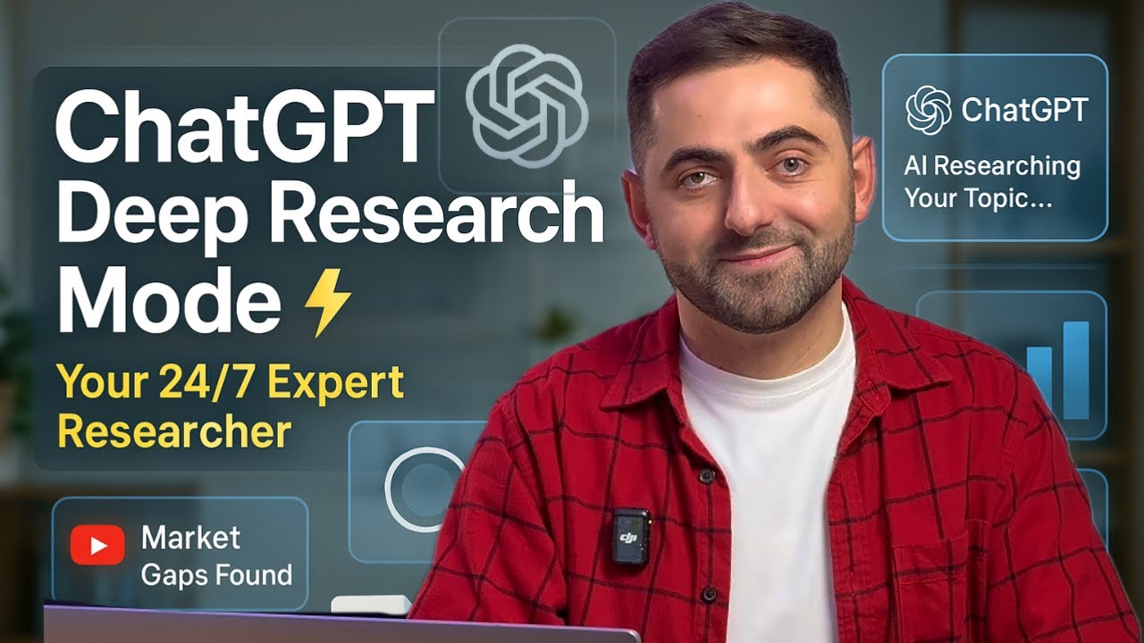 ChatGPT Deep Research Explained — My 5-Step System That Saves Hours ...