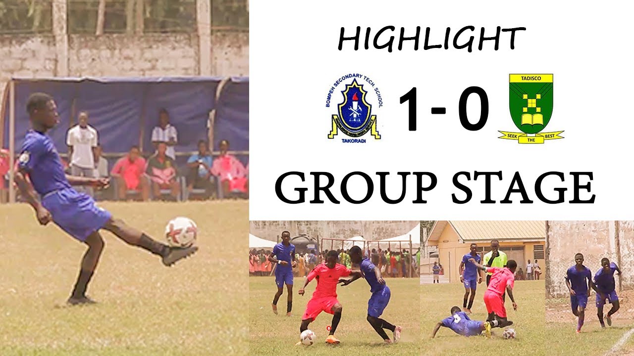 BOMPEH 1 - 0 TADISCO ALL GOALS & ACTIONS -INTER-SCHOOLS - TAKORADI ZONE ...