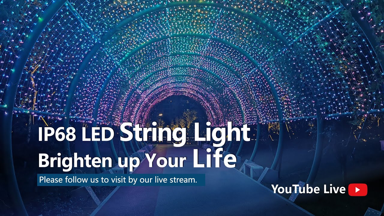 IP68 Led String Lights Brighten up Your Life - YouTube