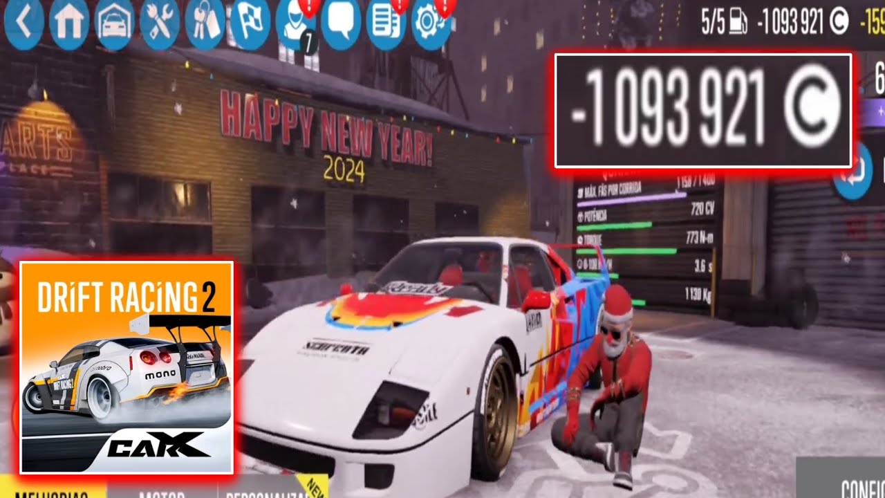 CARX DRIFT RACING 2 MOD MENU DINHEIRO INFINITO VERSÃO 1.30.0 ATUALIZADO ...