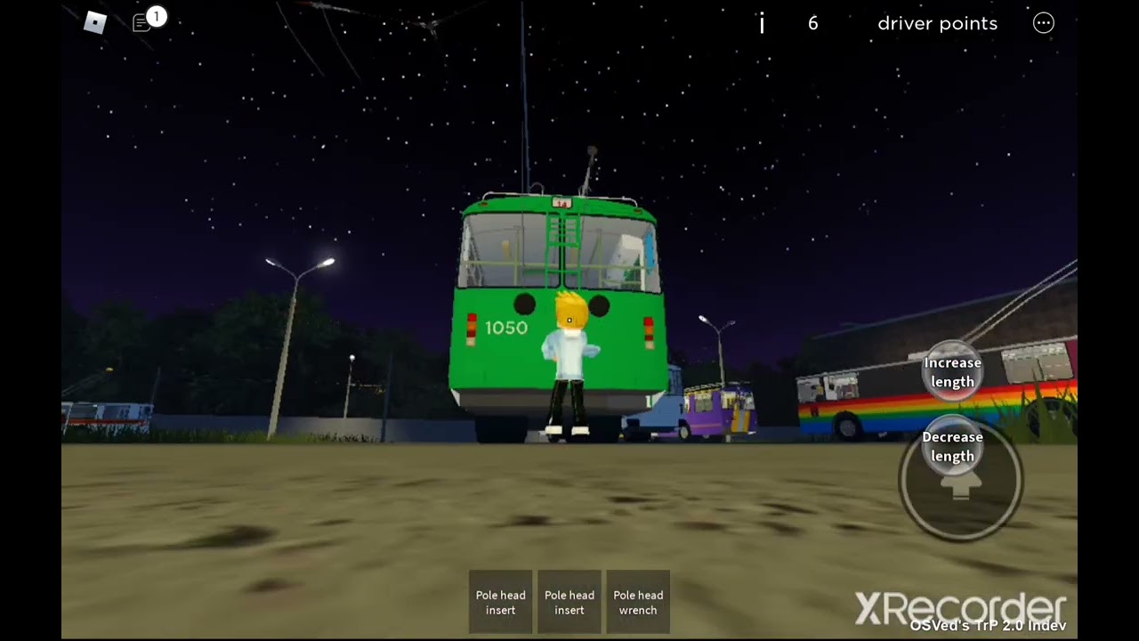 Roblox/TrP Otobüs çalıştırma - YouTube