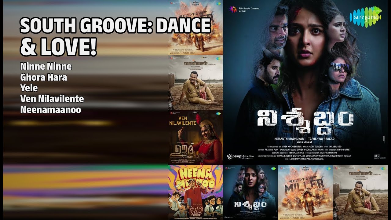 தென் இந்தியன் டான்ஸ் ஹிட்ஸ் | Sid Sriram Songs | Ninne Ninne | Ghora ...