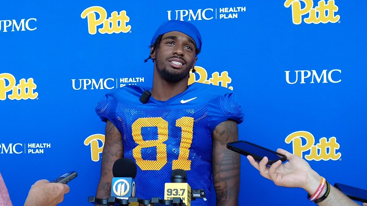 Pitt Football | Training Camp | Daejon Reynolds | 8/11/2023 - YouTube
