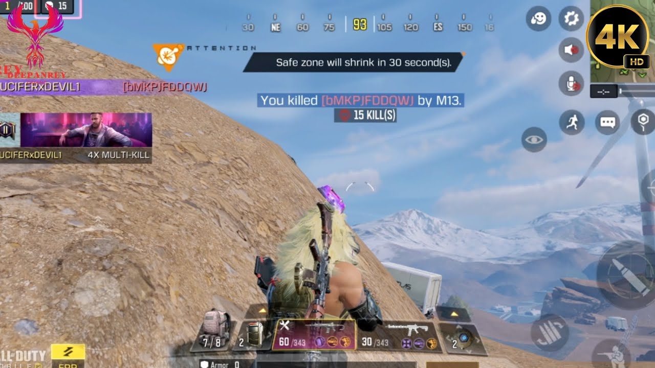 Solo mode Victory 15 kills - Battle Royale Isolated (COD MOBILE) IOS ...