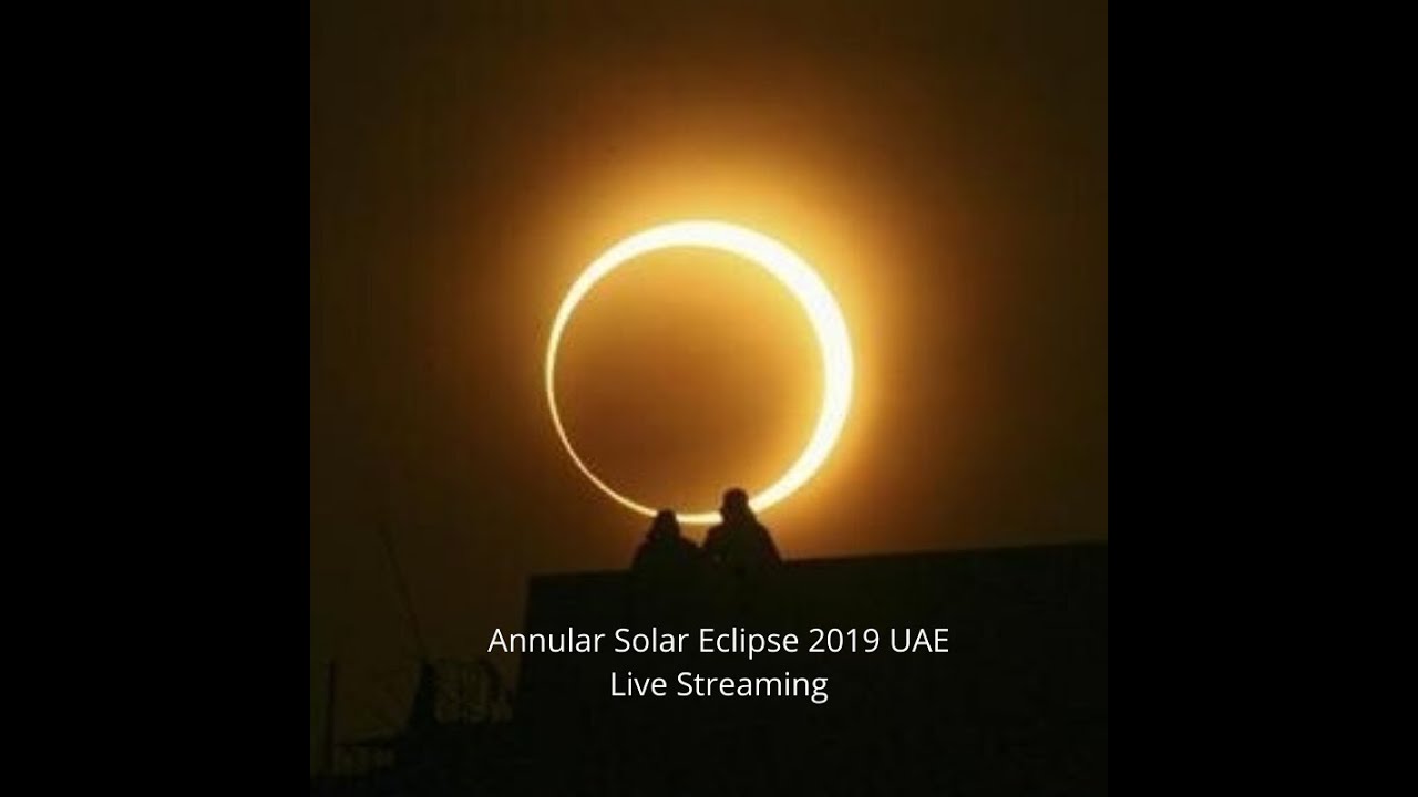 ||LIVE UAE|| Annular solar eclipse passes through UAE DUBAI - YouTube