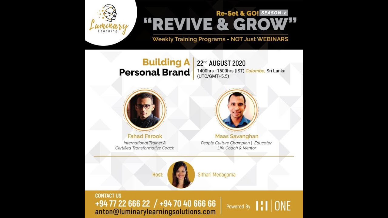 RSG2 - RAG - Building A Personal Brand - YouTube