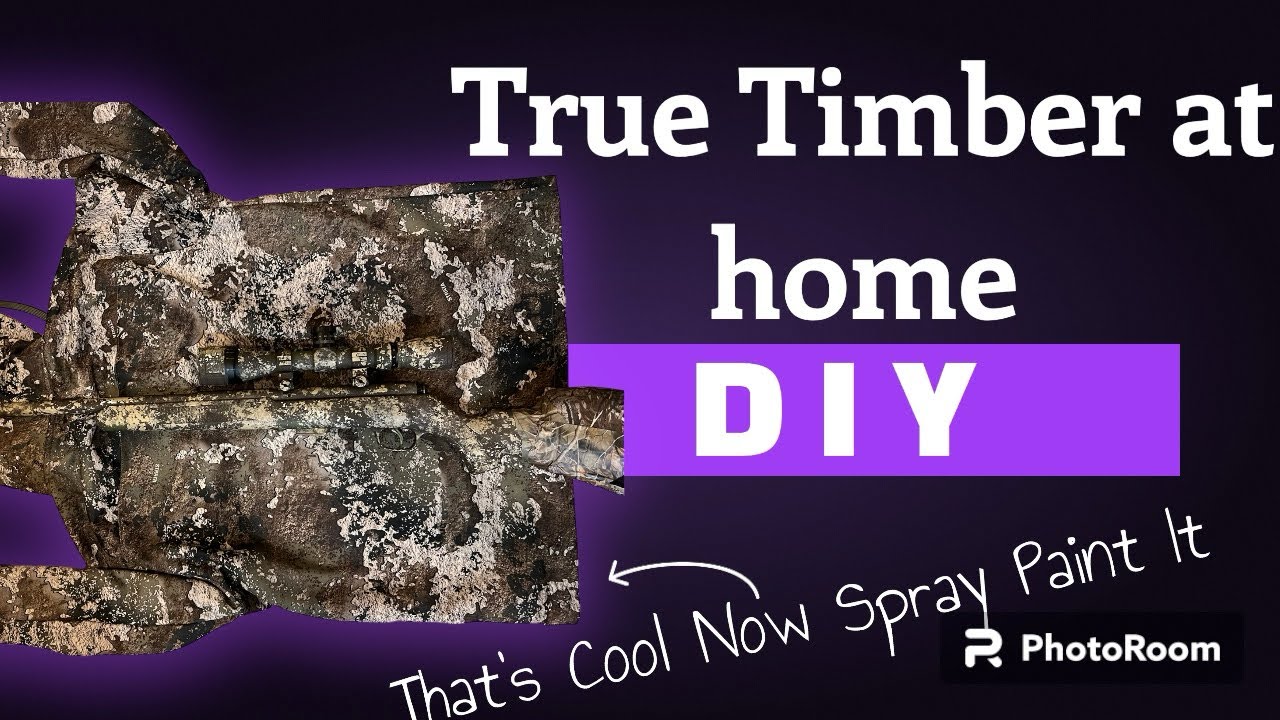 My version of True Timber Strata/ Prairie rattle can - YouTube