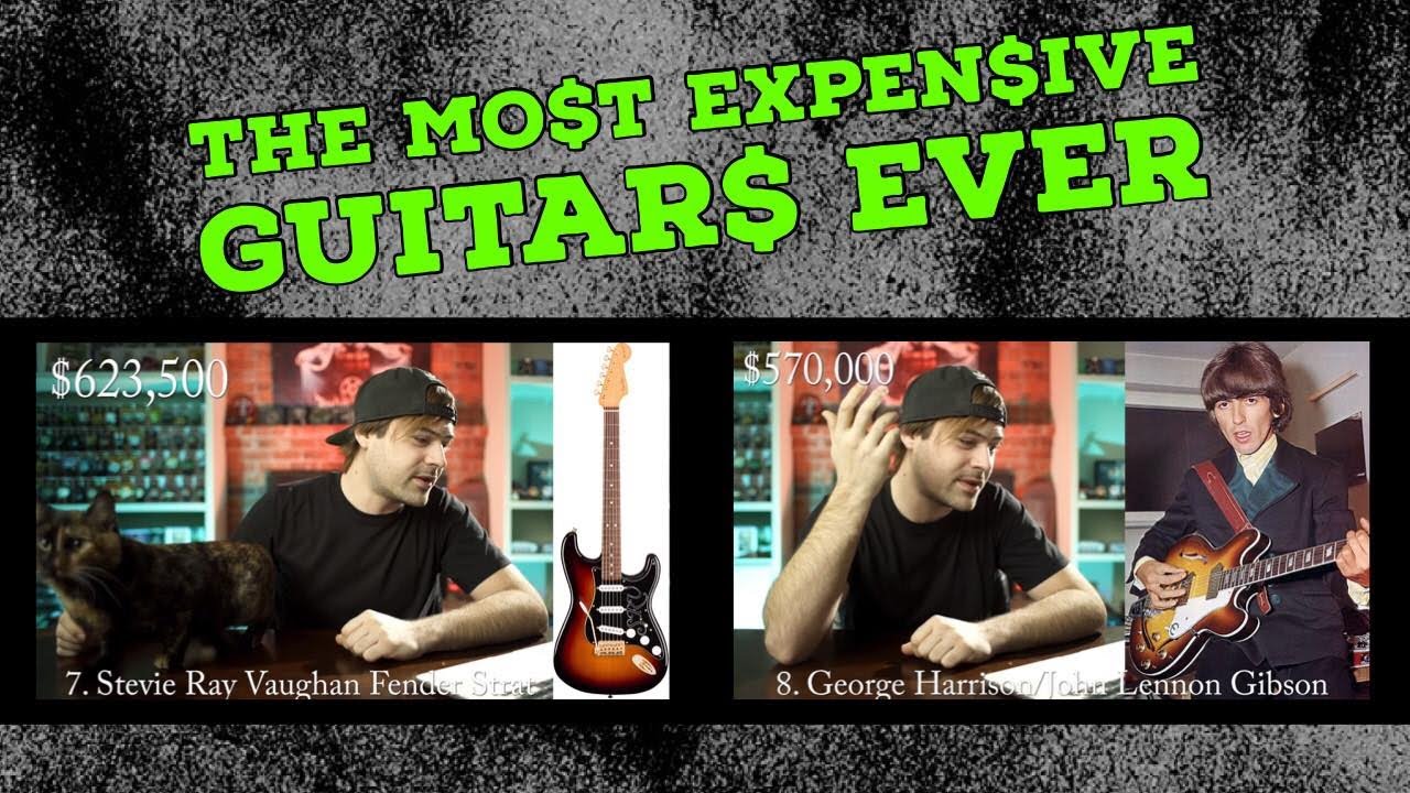 the most EXPENSIVE guitars ever!! - YouTube