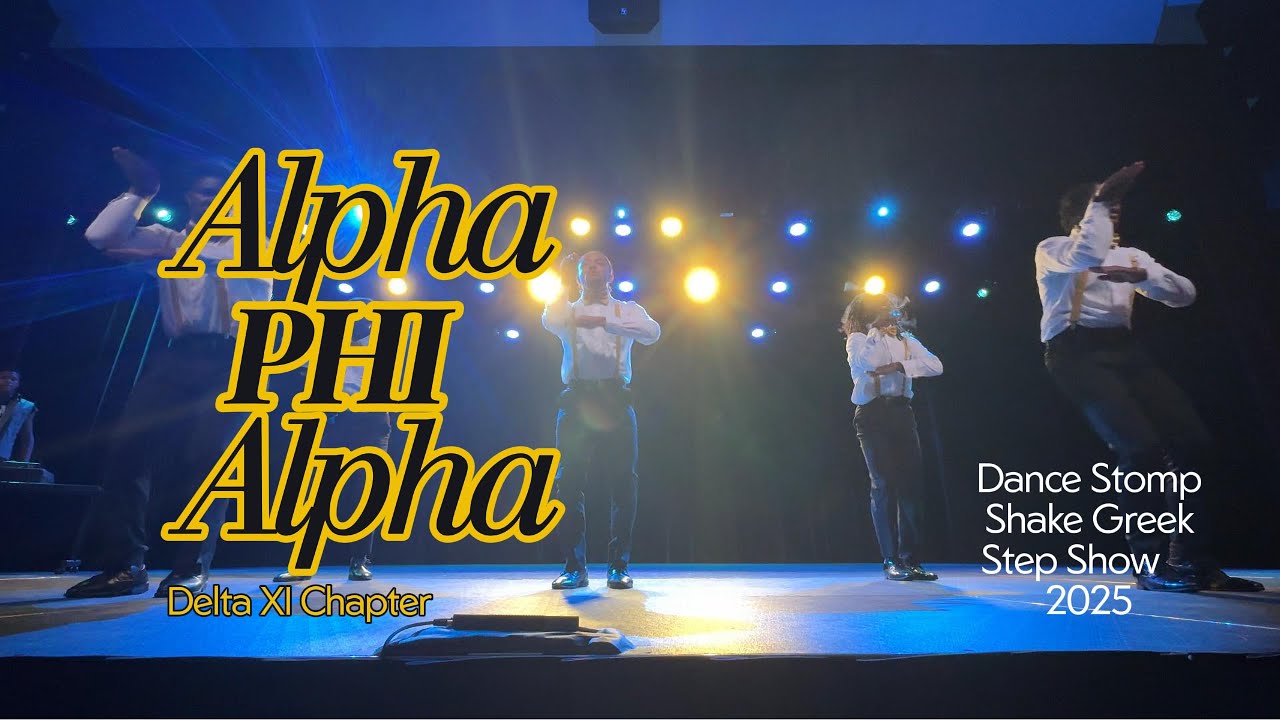 Alpha Phi Alpha | DELTA XI CHAPTER | Dance Stomp Shake Greek Step Show ...