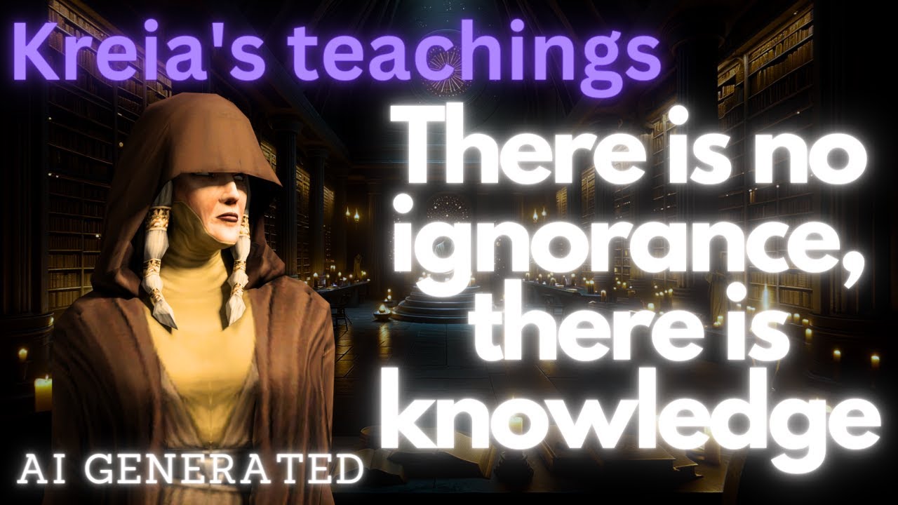 Kreia's Teachings: The Jedi Code II - Knowledge Over Ignorance (AI ...