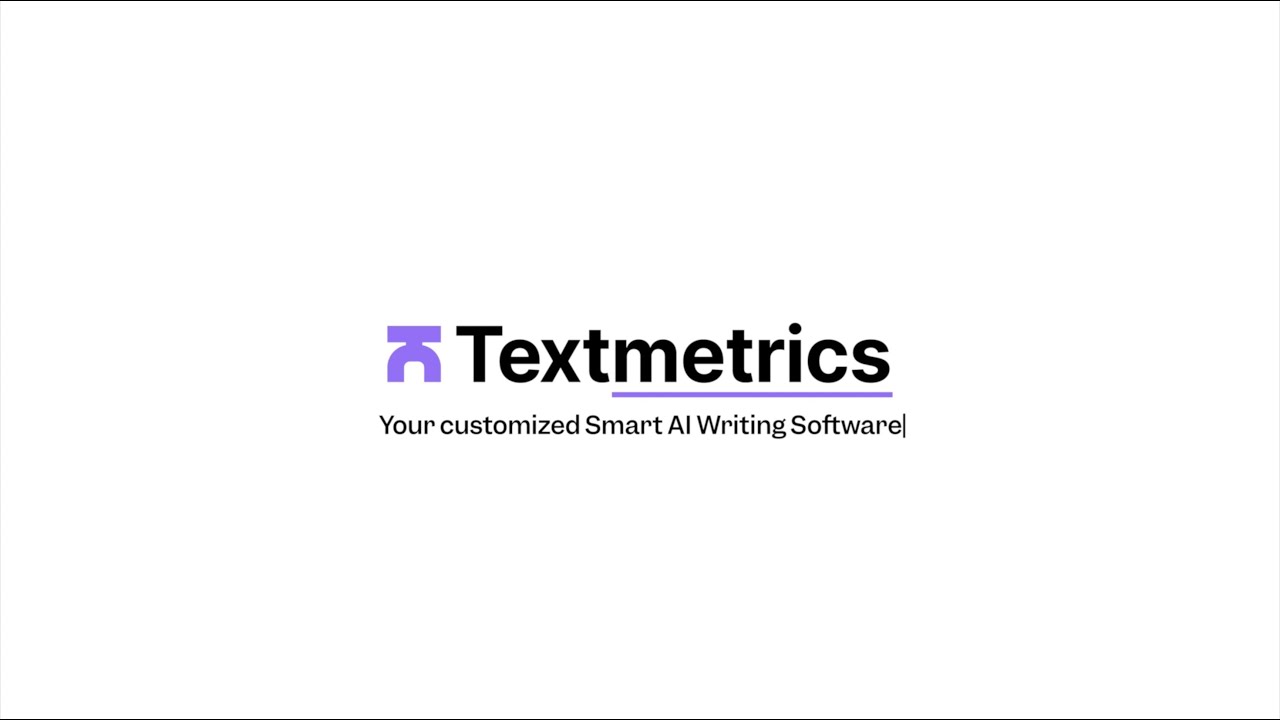 Textmetrics - How to use the Smart AI Writing Software - YouTube