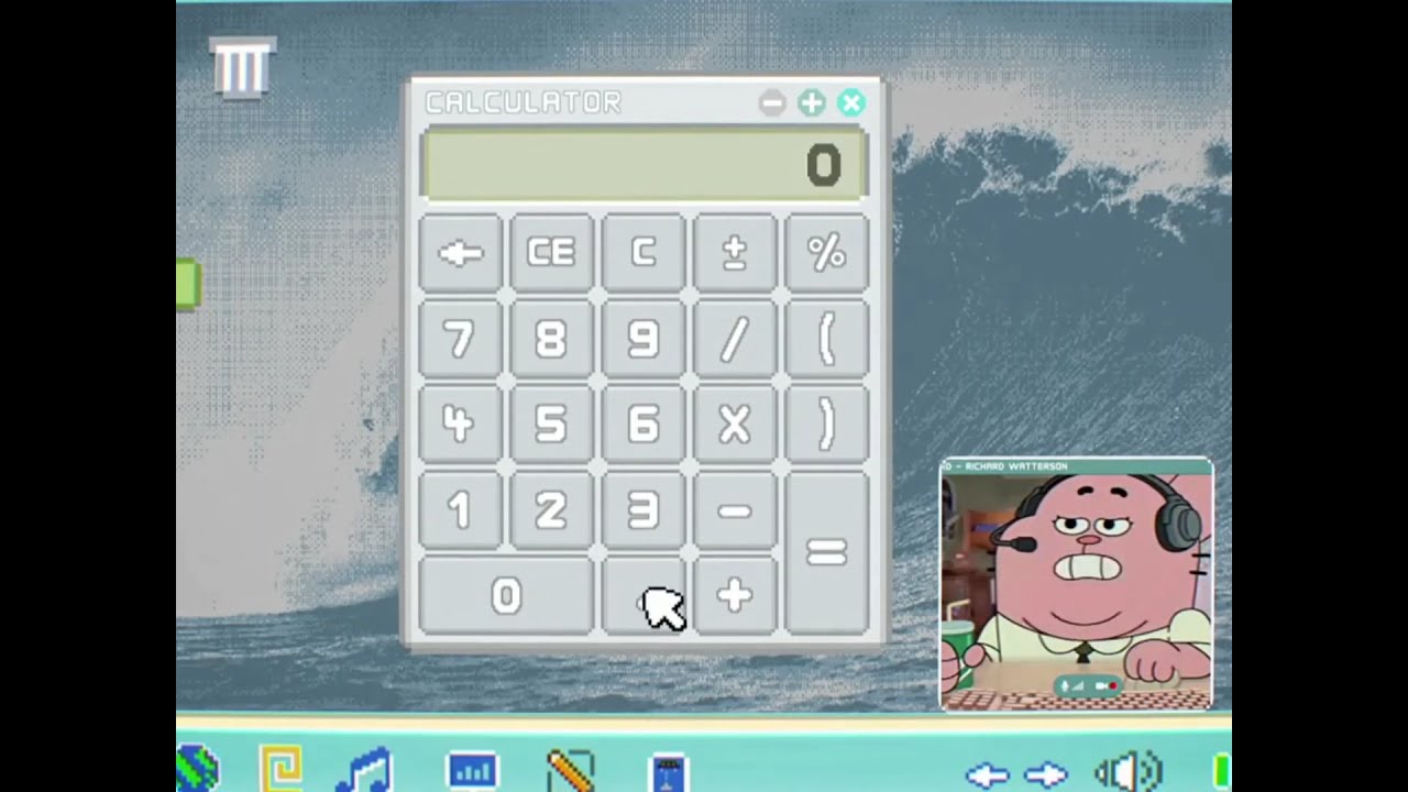 The Amazing World Of Gumball - Richard Plays Calculator - YouTube