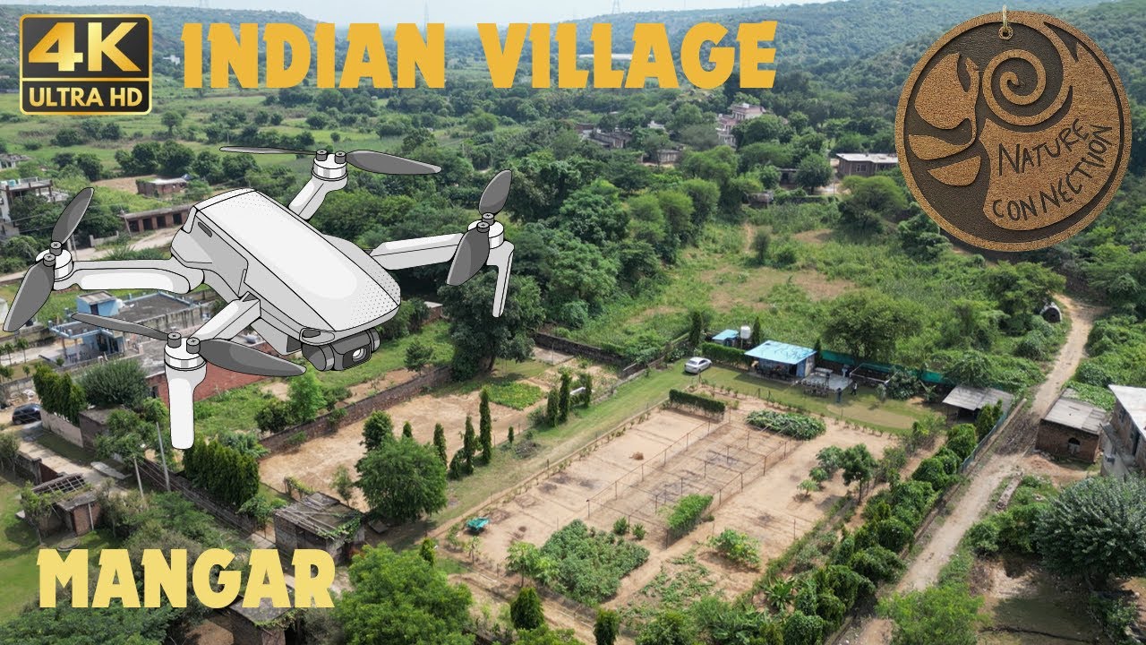 Discover hidden Gem of Rural Haryana | Mangar | Indian Village Drone ...