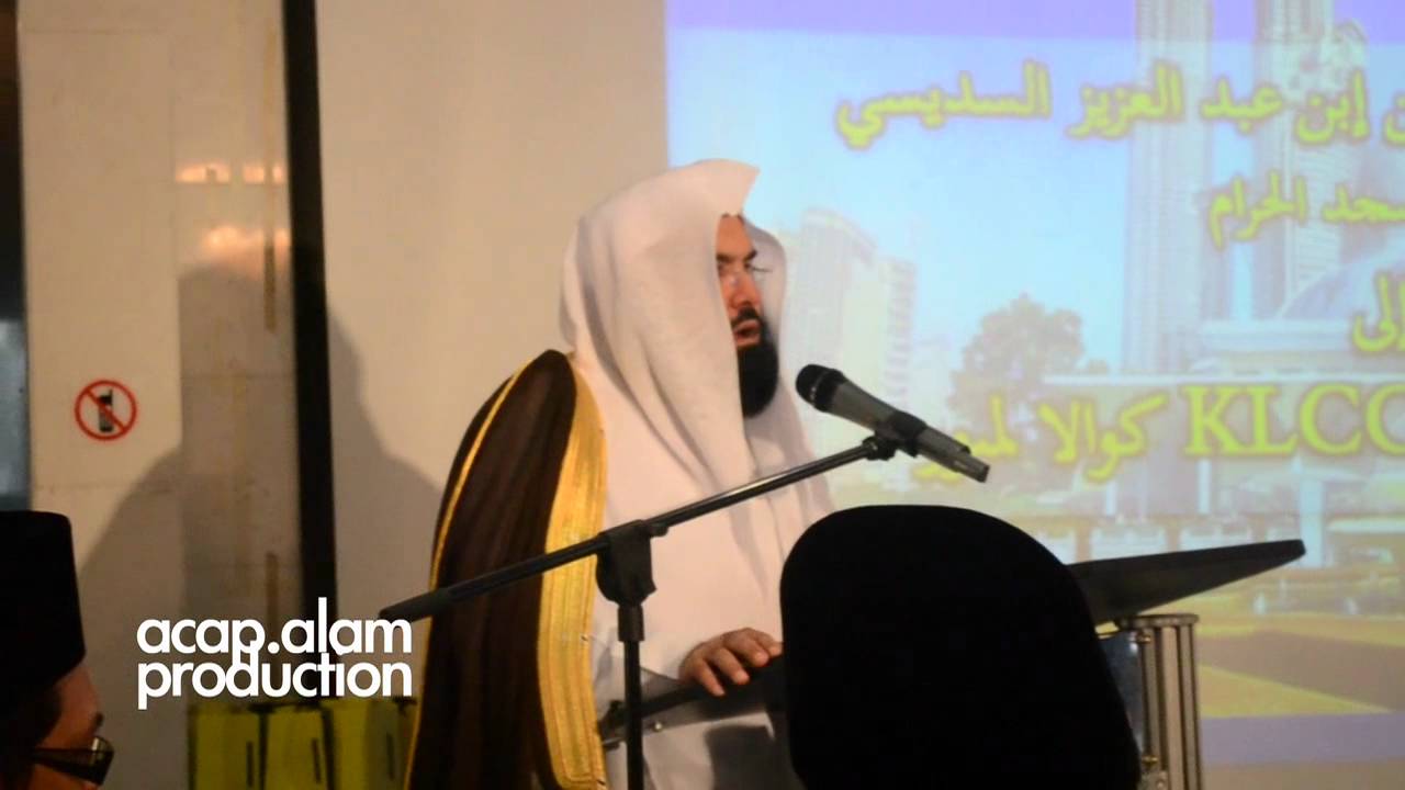 Imam Mekah di Masjid KLCC - YouTube