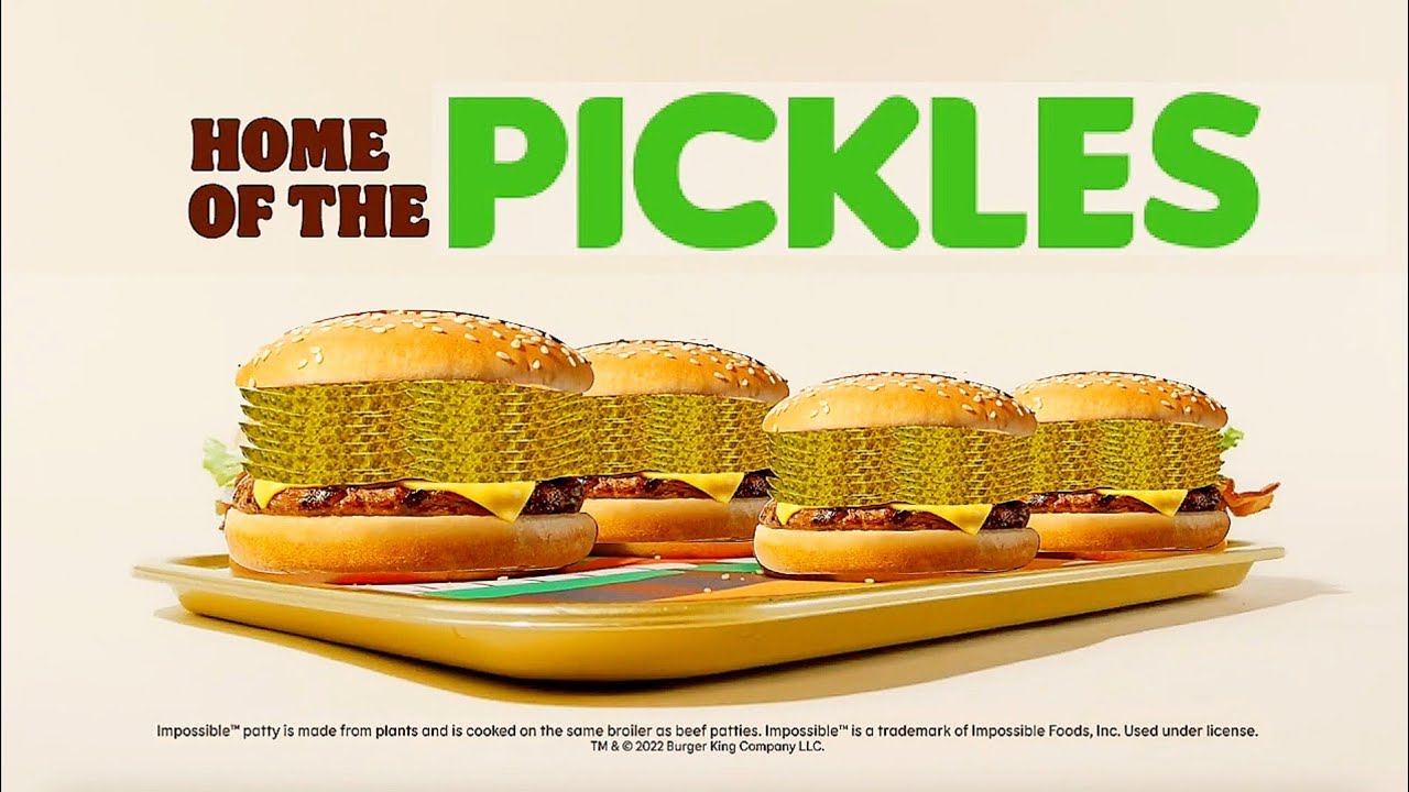 whopper whopper whopper song but pickles only - YouTube