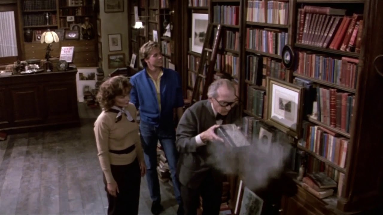 Top Secret! - Bookstore scene forwards and backwards - YouTube