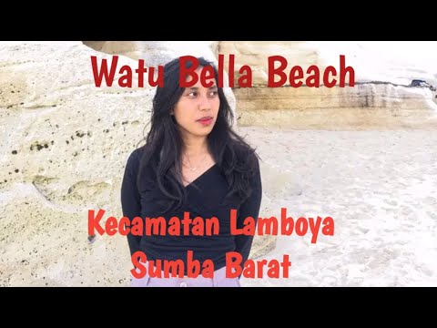 Watu Bella,Wisata alam dipesisir Pantai Lamboya yang dihimpit dua ...