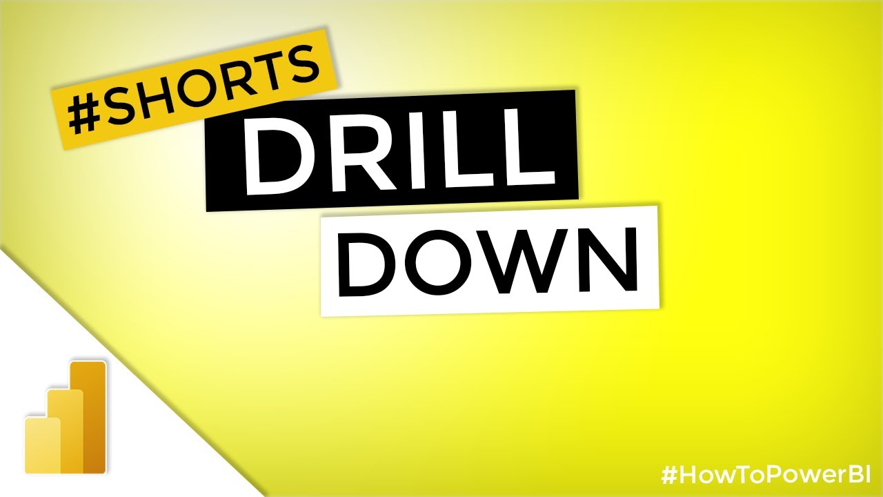 Drilldown in Power BI #Shorts - YouTube