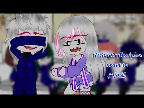 Gojo's Students react to gojo °||°gacha clube°||Arabic and English °||😅 ...