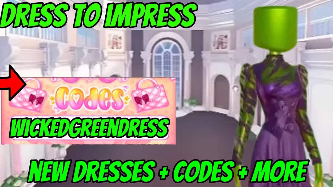 ALL CODES + ITEMS COMING TO DRESS TO IMPRESS *WICKED UPDATE* - YouTube