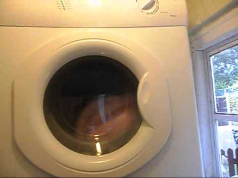 Hotpoint Aquarius TDL30 start of drying - YouTube