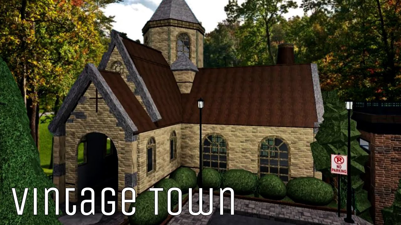VINTAGE TOWN | FULL TOUR | BLOXBURG - YouTube