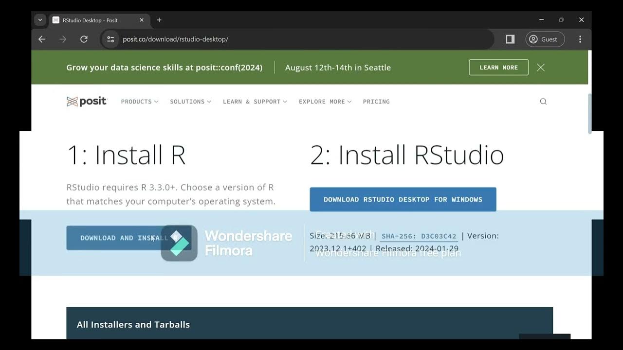 R statistics - Session 1. Introduction and Installation - YouTube
