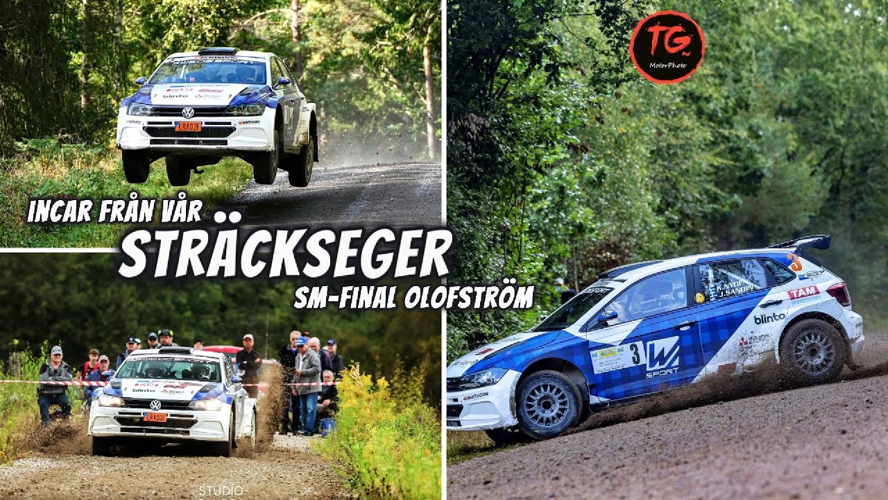 Kim Nyden, sträckseger SS1, rally-sm Olofström - YouTube