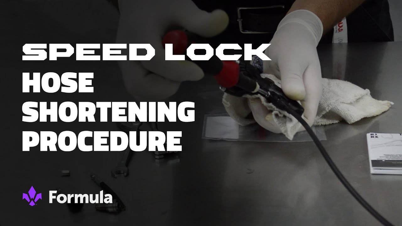 SpeedLock hose shortening procedure - YouTube