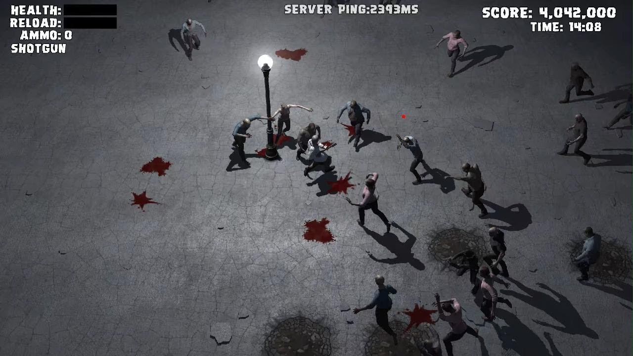 Yet Another Zombie Defense HD I Break the game and the zombie teleport ...