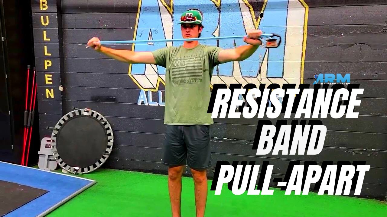 Resistance Band Pull-Apart - YouTube