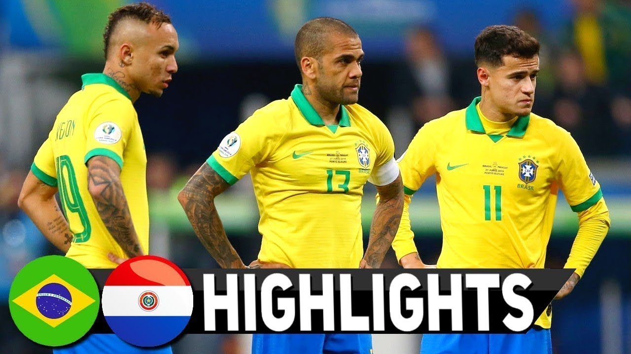 Brazil vs Paraguay ! Copa America Quarter final ! Penalty Shootout ...