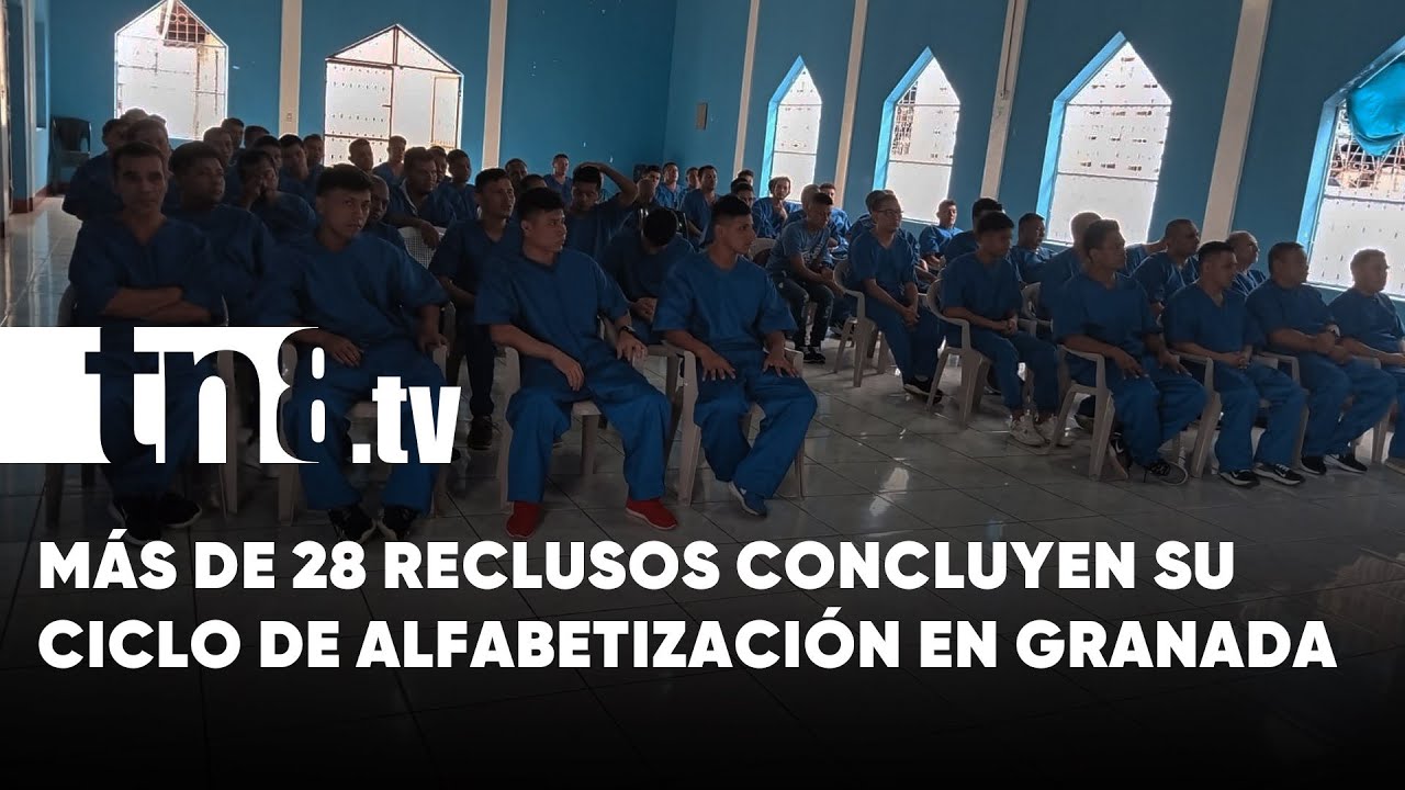 28 reos culminan su ciclo de alfabetización en el Sistema Penitenciario ...