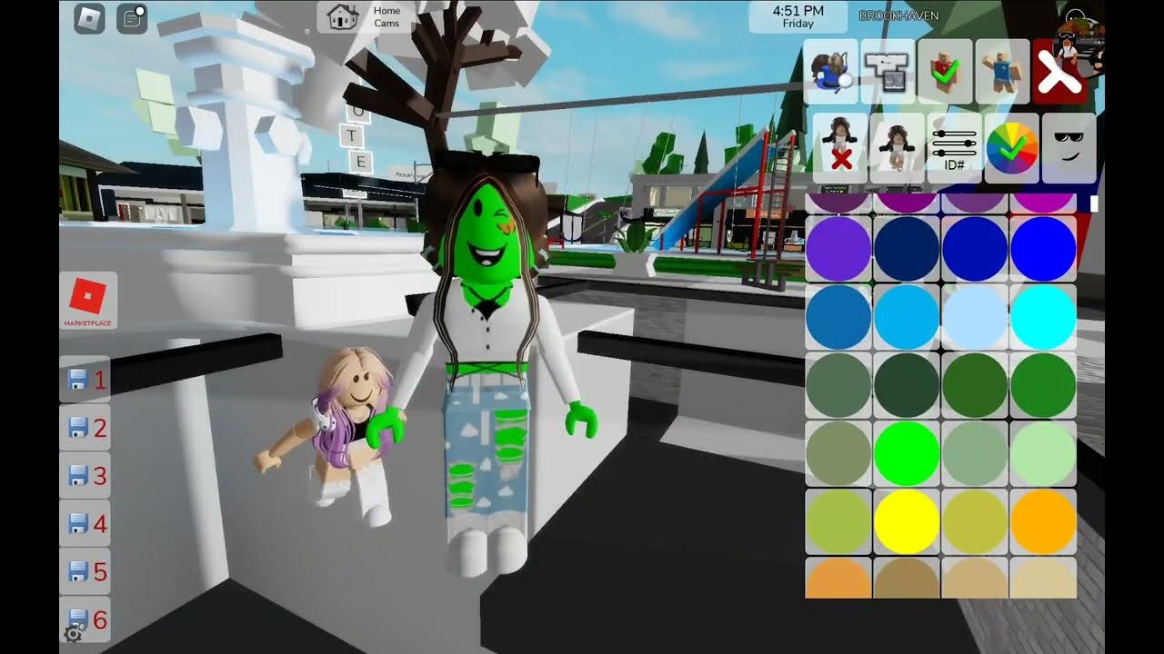 playing hide and seek color addition in Brookhaven - YouTube