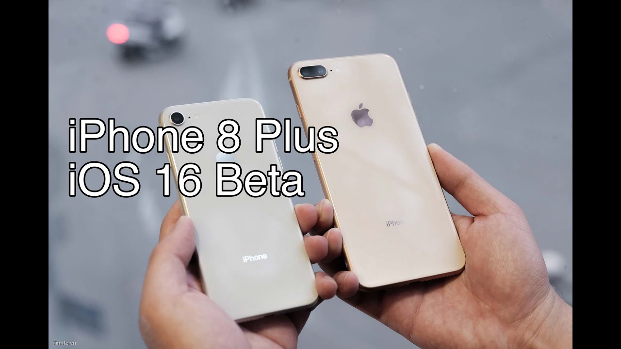 iPhone 8 Plus lên iOS 16 Beta sẽ như thế nào? - YouTube