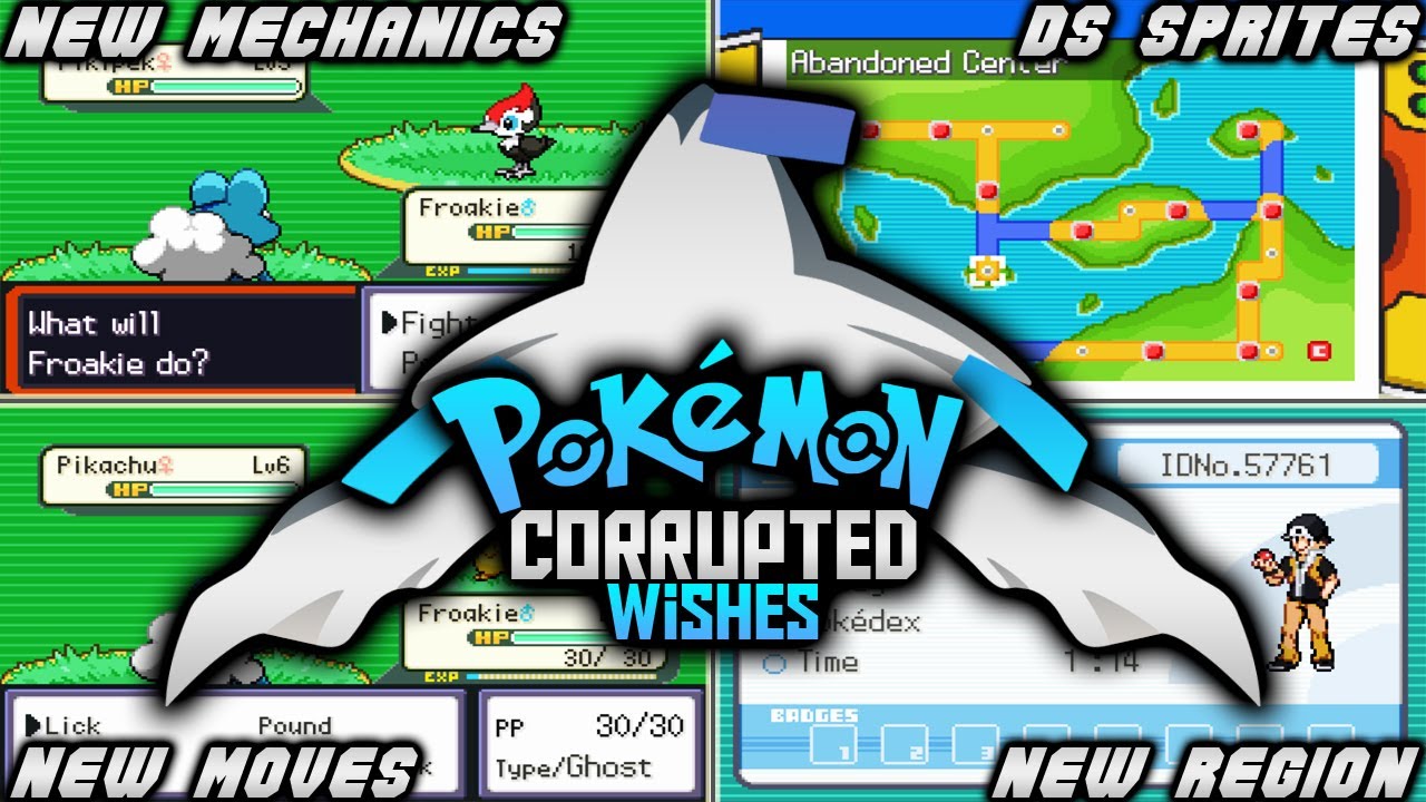 POKEMON GAME WITH NEW GRAPHICS, DS SPRITES, GEN7 & MUCH MORE! - YouTube