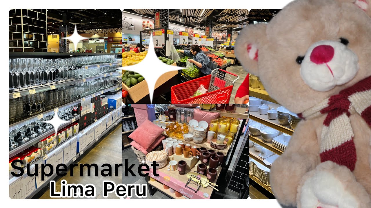 Supermarket Lima Peru @kandysl - YouTube