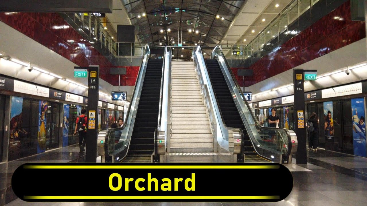 MRT Station Orchard - Singapore 🇸🇬 - Walkthrough 🚶 - YouTube