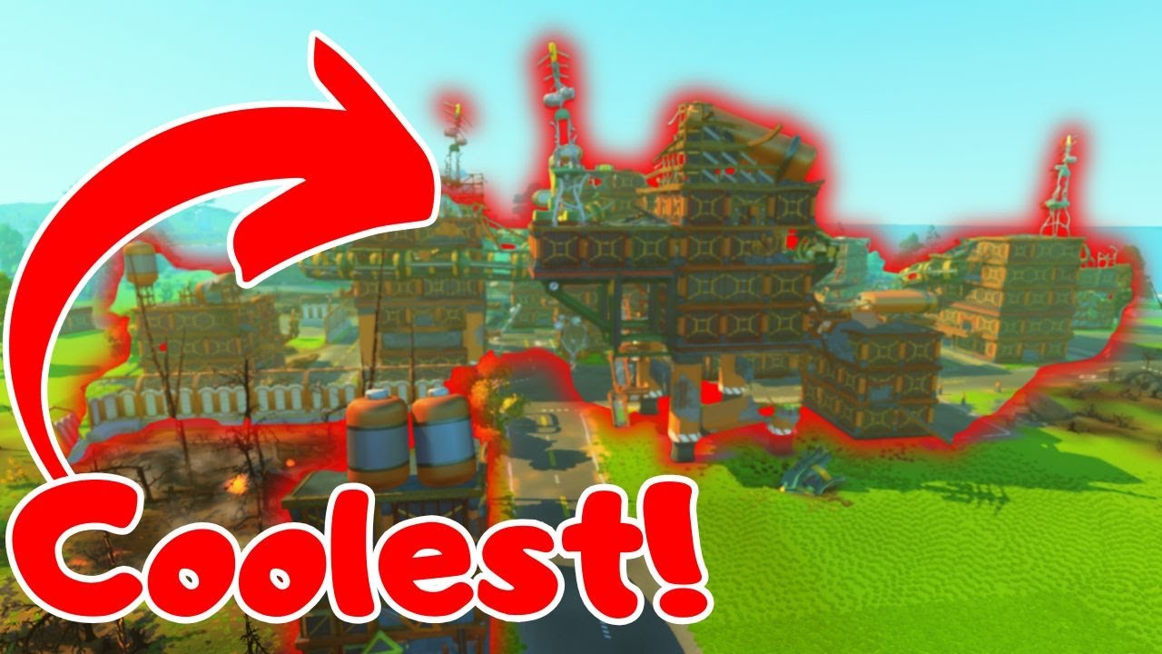Most INSANE Structures in Scrap Mechanic Survival! - YouTube