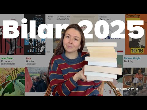 Bilan lecture 2025 : Statistiques, Top 10, envies pour l'année prochaine...