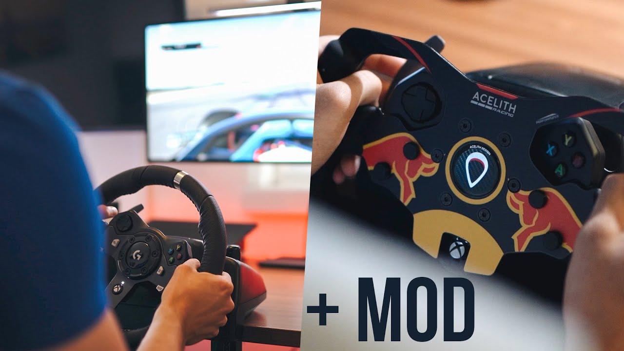 Logitech G920 Review deutsch (+Acelith Formula Style Mod) - YouTube