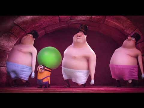 Minions - Hypnotizing The Guards Scene - YouTube